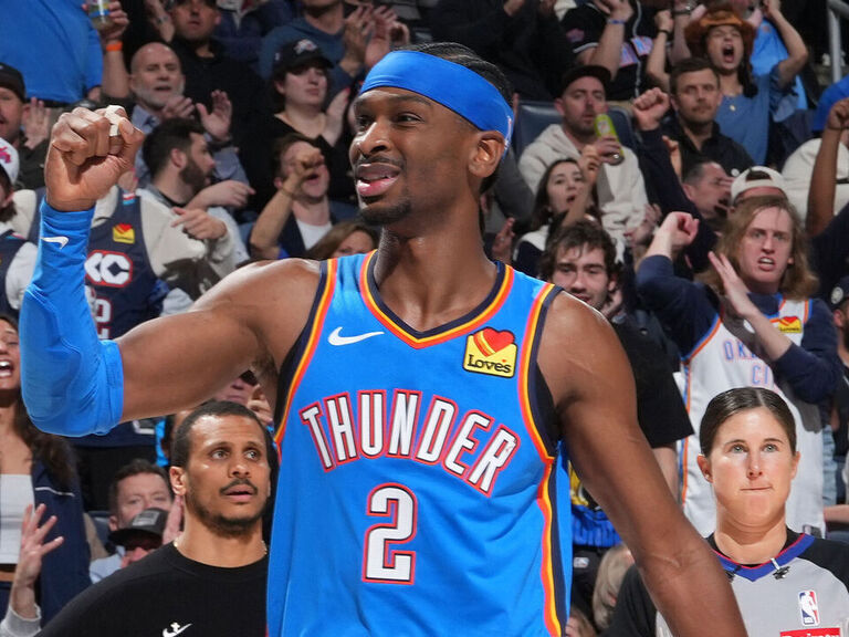 SGA surpasses Wilt's streak of 20-point games in win over Celtics ...