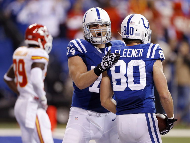 VIDEO: Colts' offensive lineman breaks out unique touchdown celebration ...