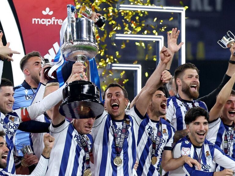 Real Sociedad win Copa del Rey after beating Atletico Madrid on ...
