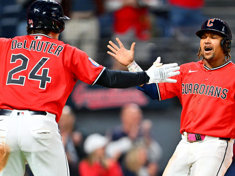 DeLauter's bases-loaded triple helps Guardians rally past Astros ...