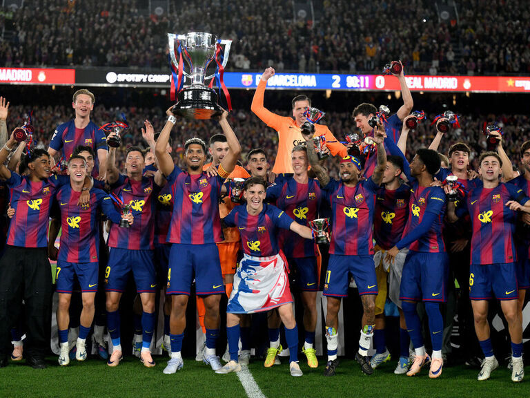 Barcelona beat Real Madrid in Clasico to seal 29th league title ...