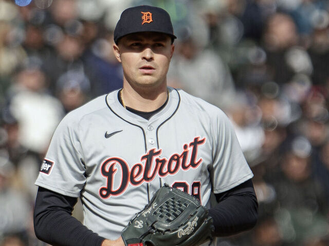 Skubal takes 'great step' in recovery from surgery, throws