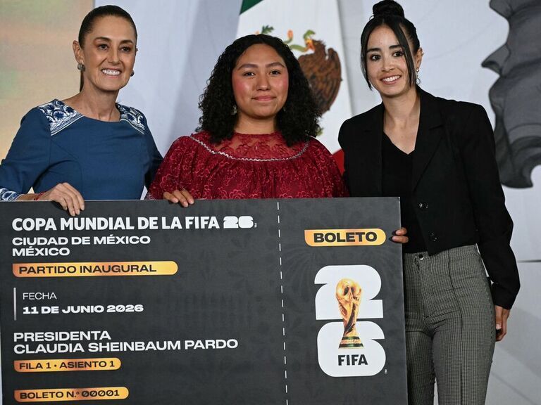 Mexico president Sheinbaum gifts her World Cup ticket to Indigenous ...
