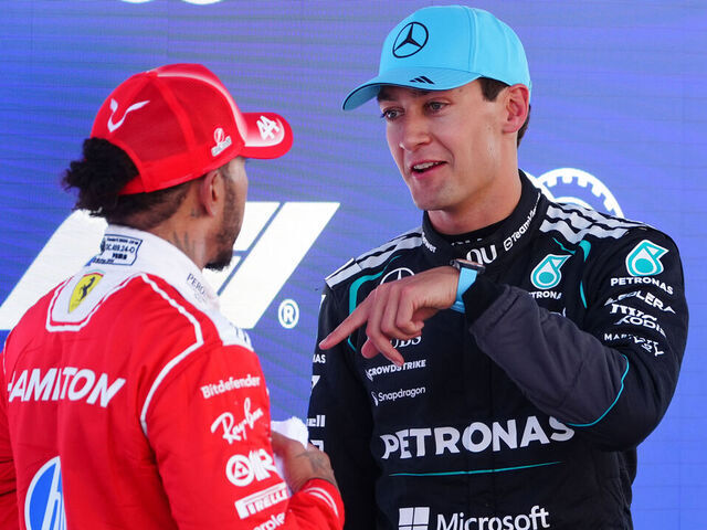Russell secures pole over Hamilton for Barcelona-Catalunya