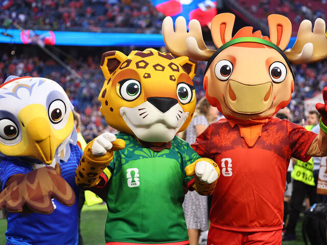 Peruvian police disguise themselves as World Cup mascots to…