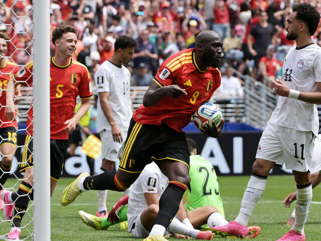 Belgium rallies to earn draw with Egypt in Group G opener