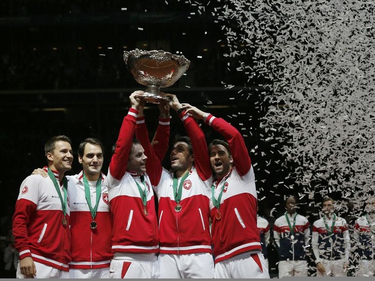 Federer leads Switzerland to 1st Davis Cup title | theScore.com