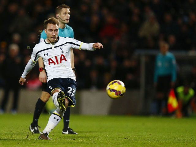 VIDEO: Christian Eriksen's 90th-minute goal completes Totte…