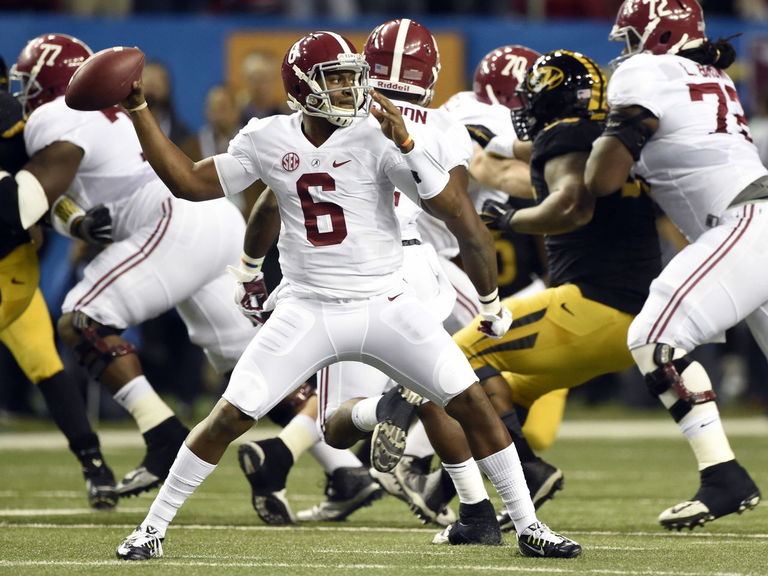 Alabama's Blake Sims breaks school's single-season passing record ...