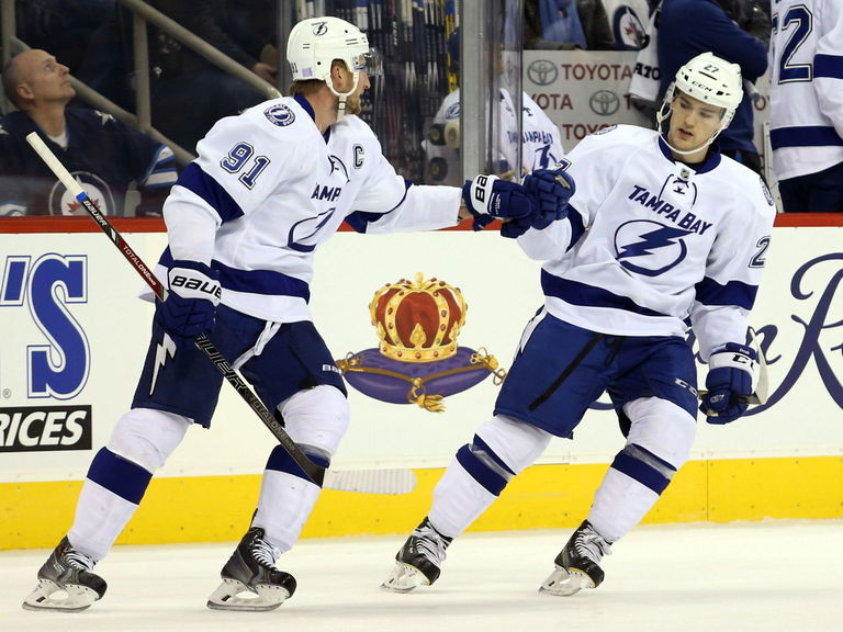 VIDEO: Drouin sets up perfect Steven Stamkos slap-shot goal | theScore.com