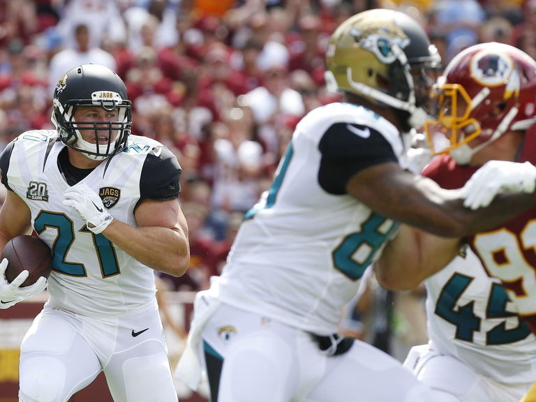 Jaguars' Toby Gerhart questionable to return vs. Texans with ankle ...