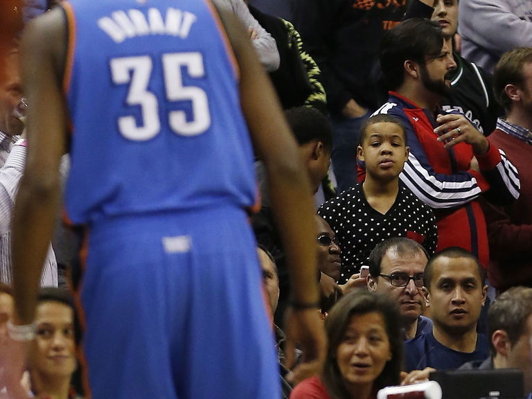 VIDEO: Durant posters Gortat, then Westbrook hits OT winner against ...