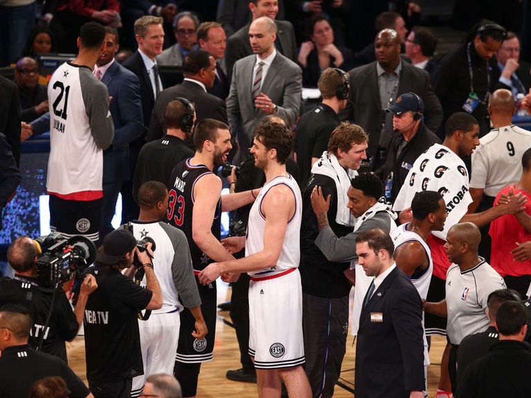 Gasol brothers reflect on 'very special' All-Star moment | theScore.com