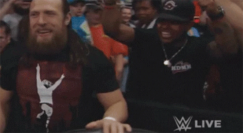 GIF: Blue Jays' Stroman gets loud at WWE Raw | theScore.com