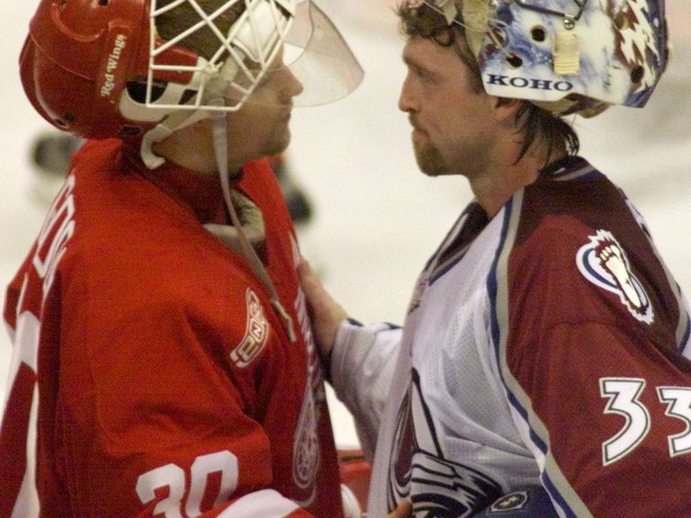 Chris Osgood, Patrick Roy reminisce over old battles | theScore.com